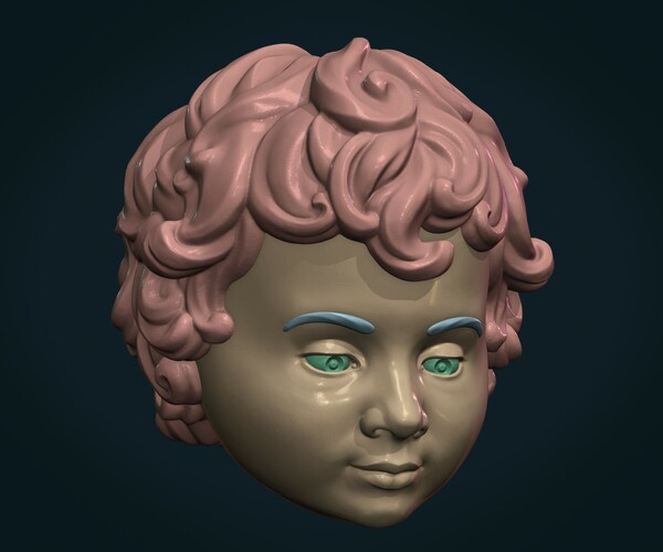 ArtStation - Child Head I | Resources