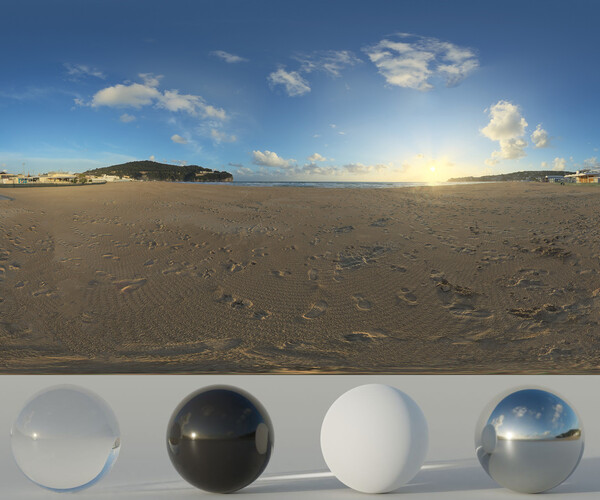 ArtStation - HDRi Beach and Sunset | Resources