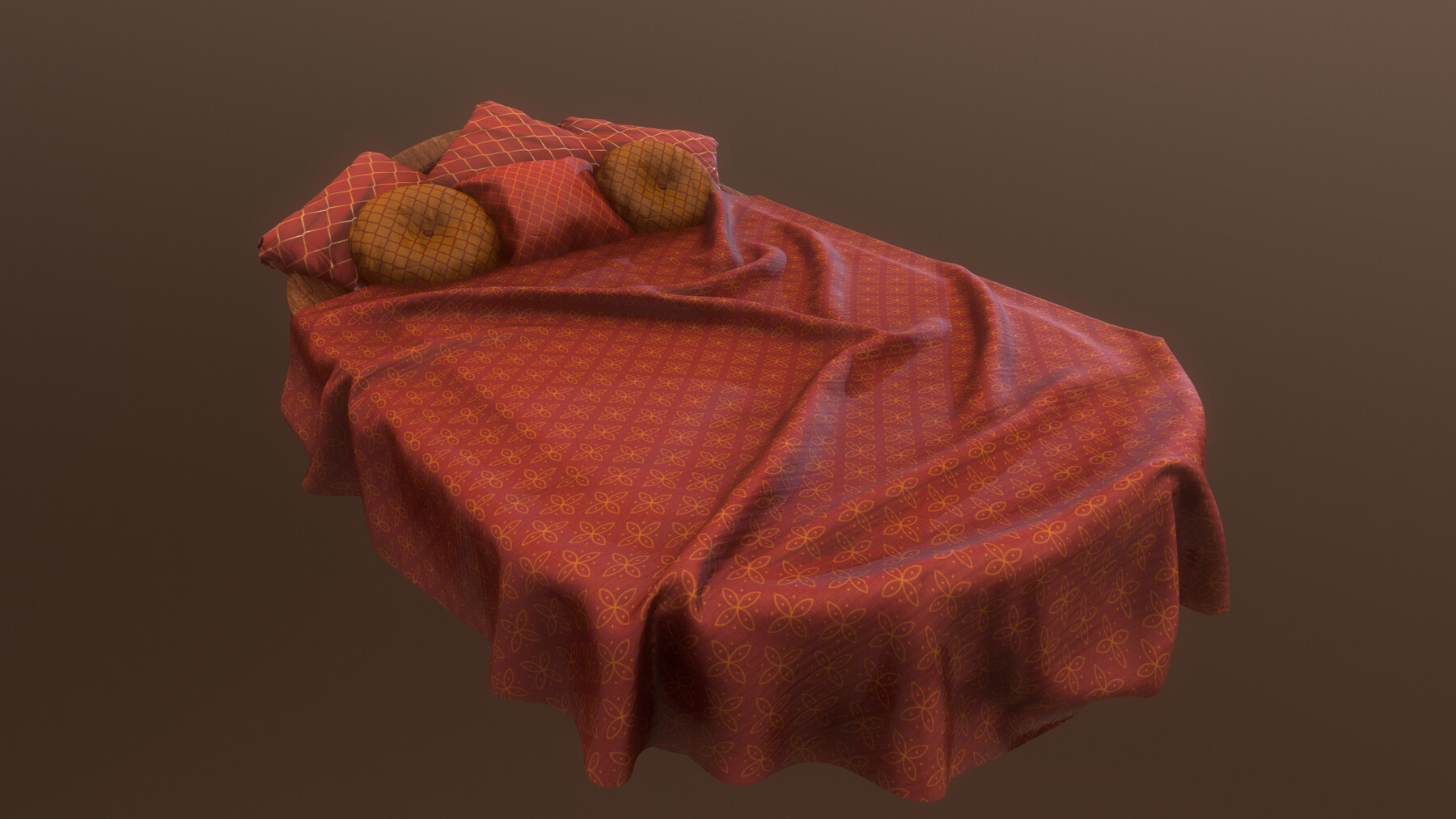 ArtStation - Fantasy Bed | Game Assets