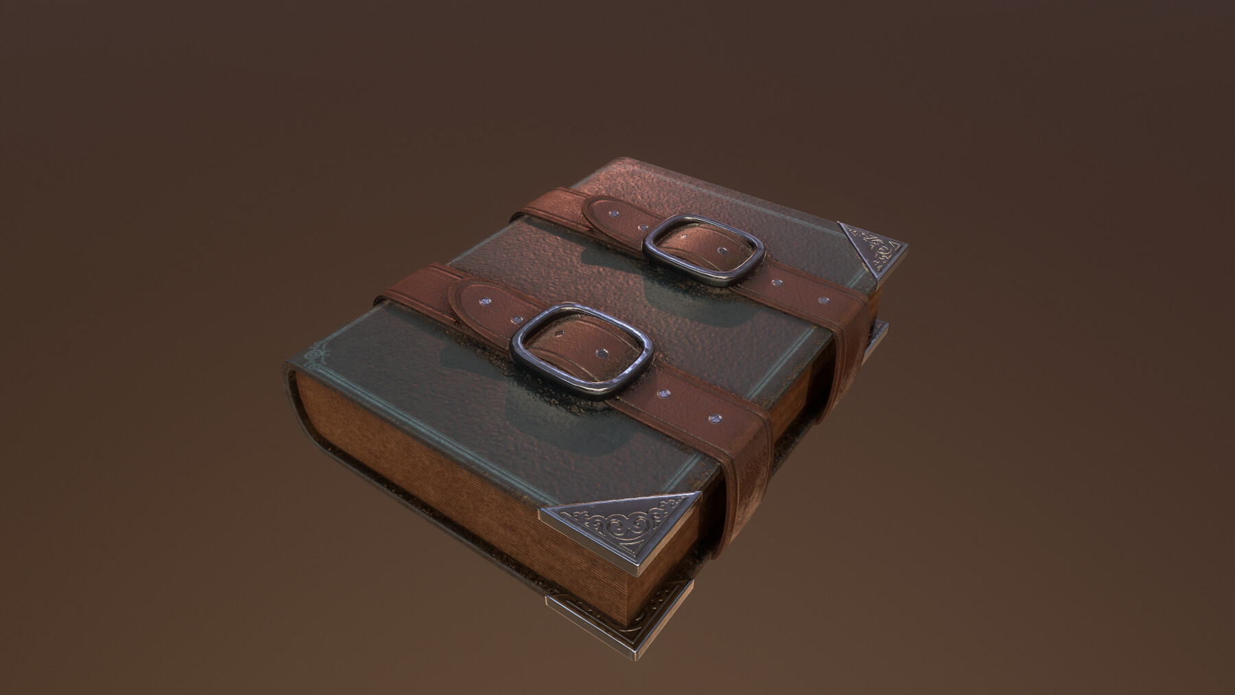 ArtStation - Leather Book | Game Assets