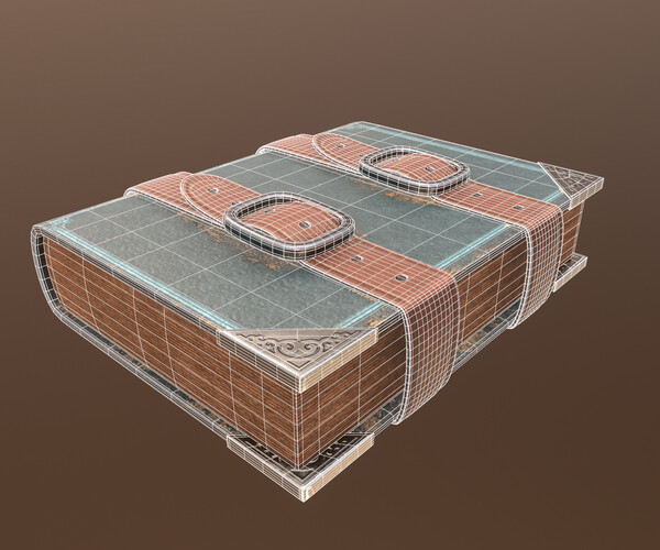 ArtStation - Leather Book | Game Assets