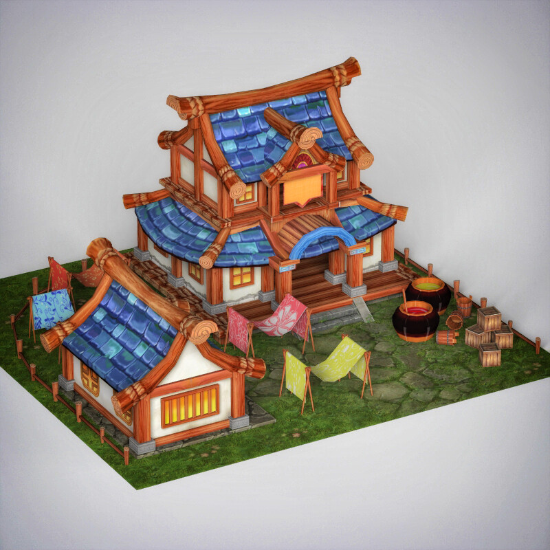 ArtStation - Fantasy House | Game Assets