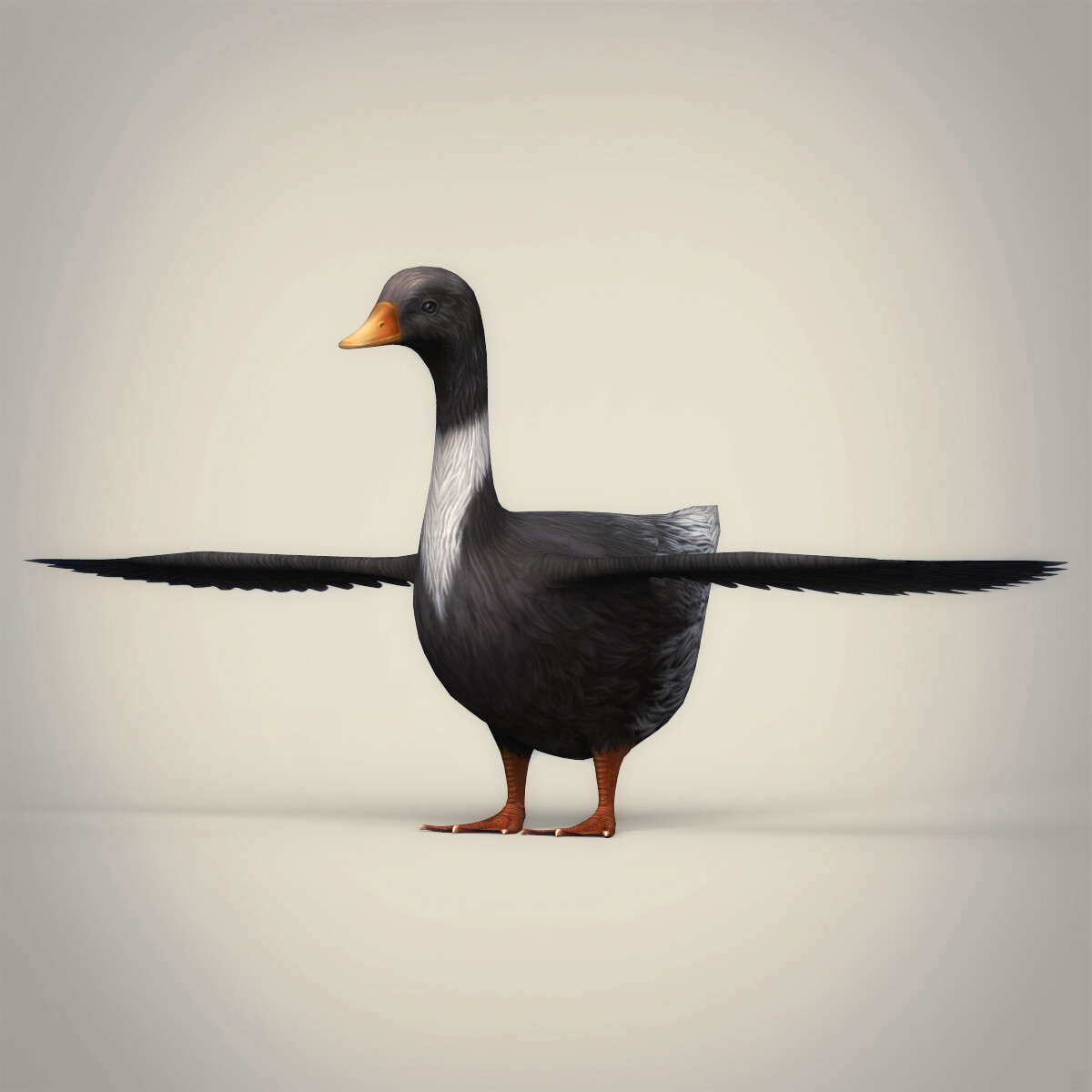 ArtStation - Low Poly Realistic Duck | Game Assets