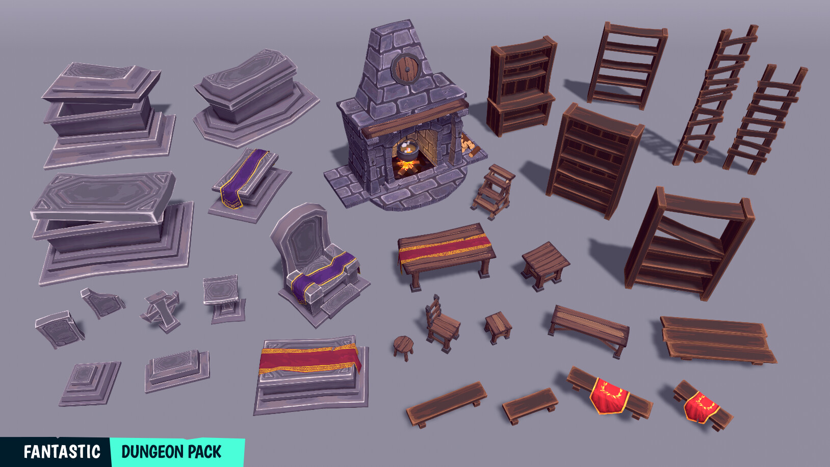 ArtStation - FANTASTIC - Dungeon Pack | Game Assets