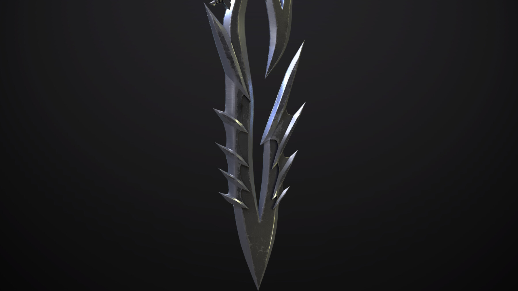 ArtStation - Low-Poly 3D Model - Dagger Angel Slayer | Game Assets