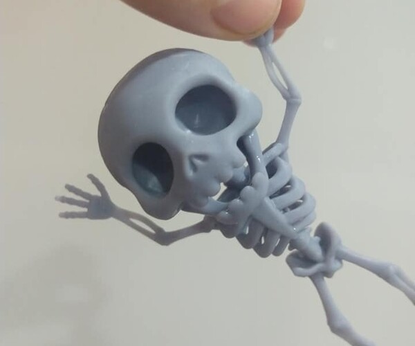 ArtStation - Lil Skeleton for 3d printing | Game Assets
