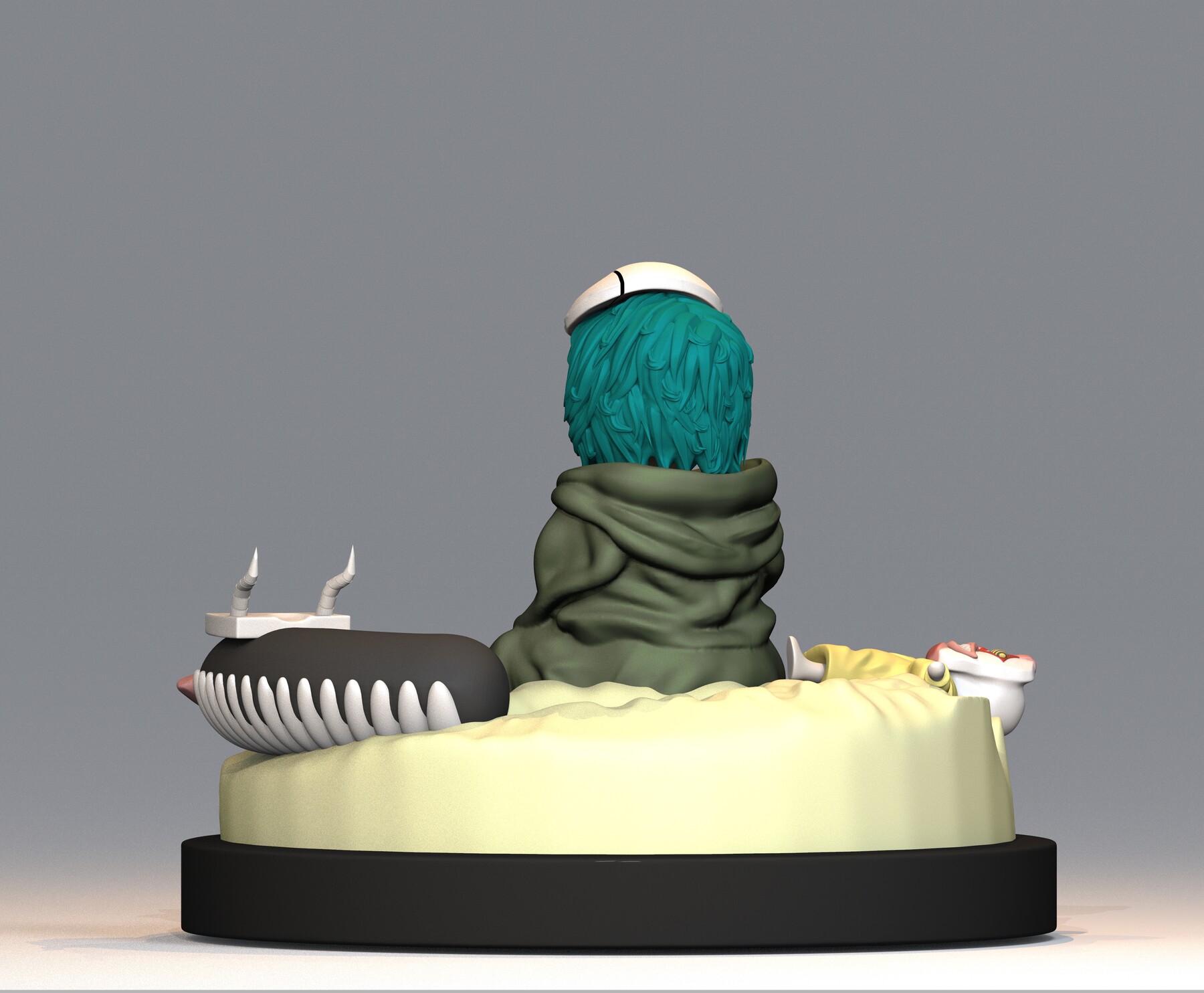 ArtStation - Nel Tu (Bleach) 3d print model | Resources