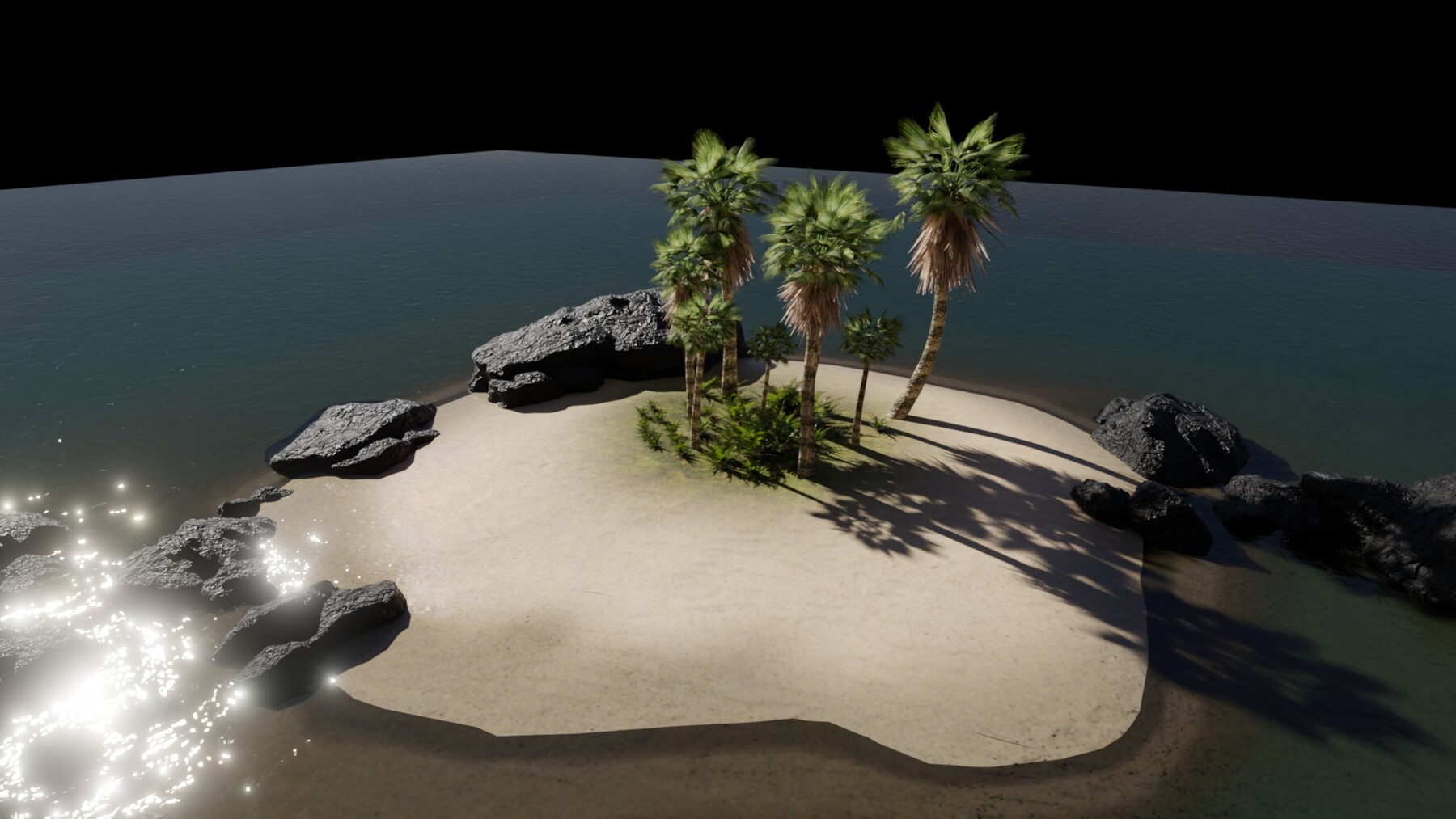 ArtStation - Island Scene | Game Assets