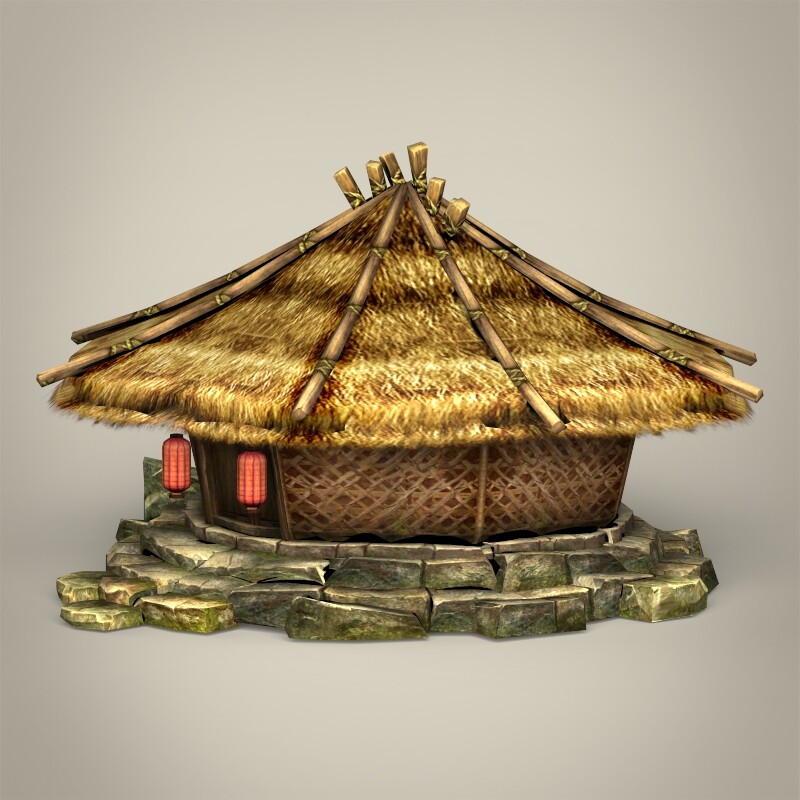 ArtStation - Fantasy Hut | Game Assets
