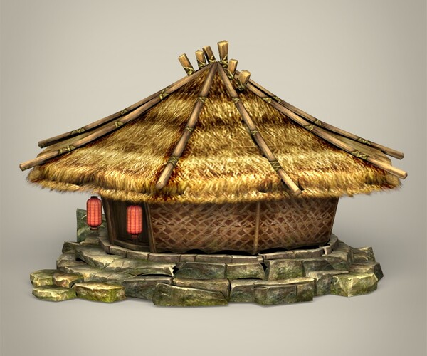 ArtStation - Fantasy Hut | Game Assets