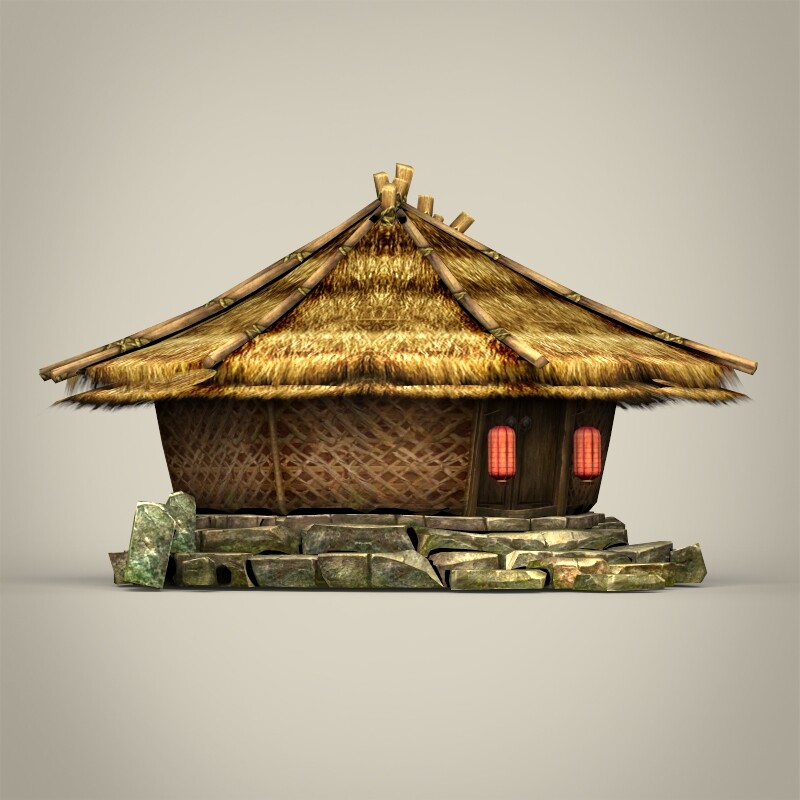 ArtStation - Fantasy Hut | Game Assets