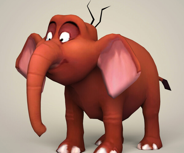 ArtStation - Cartoon Elephant | Game Assets