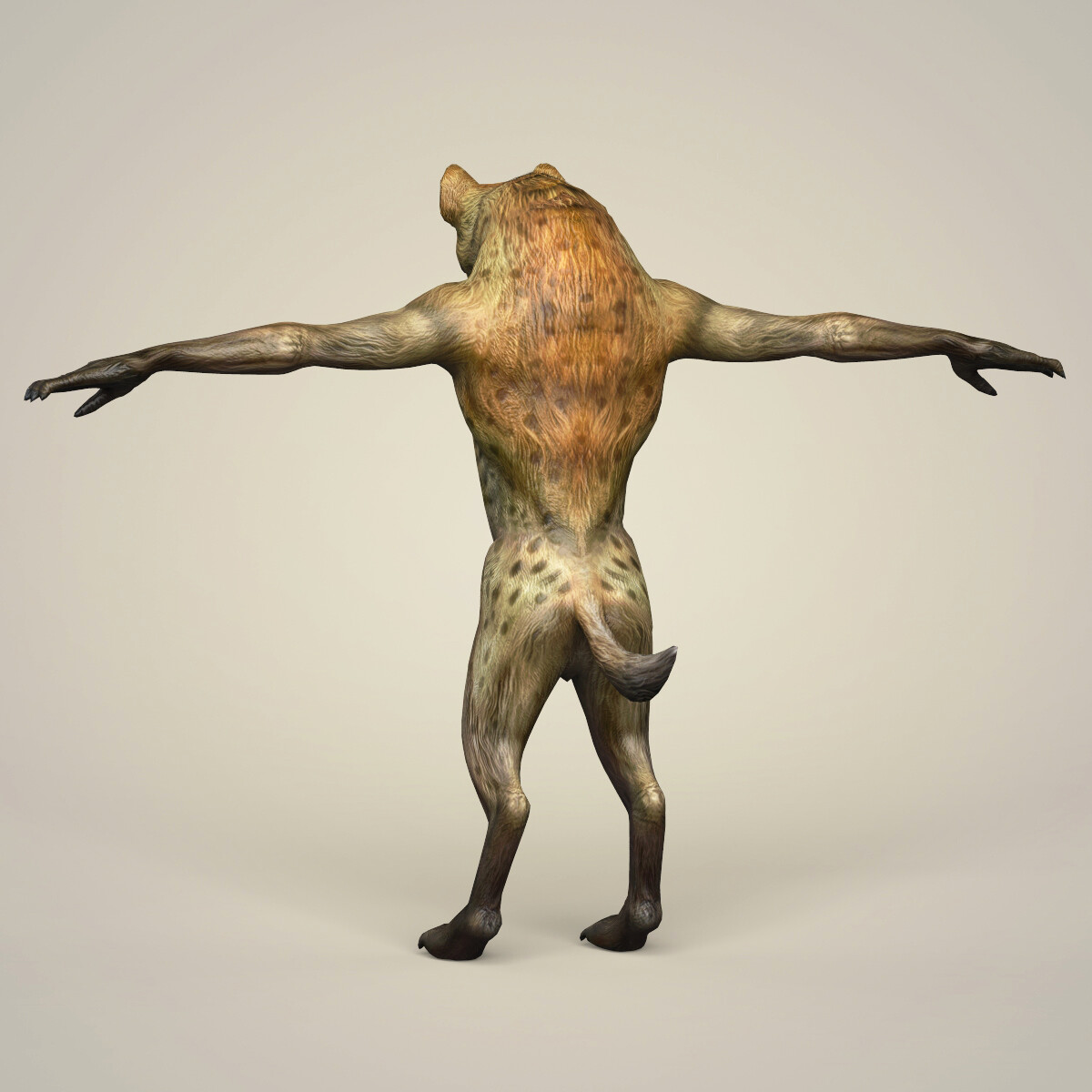 ArtStation - Game Ready Fantasy WereWolf | Game Assets