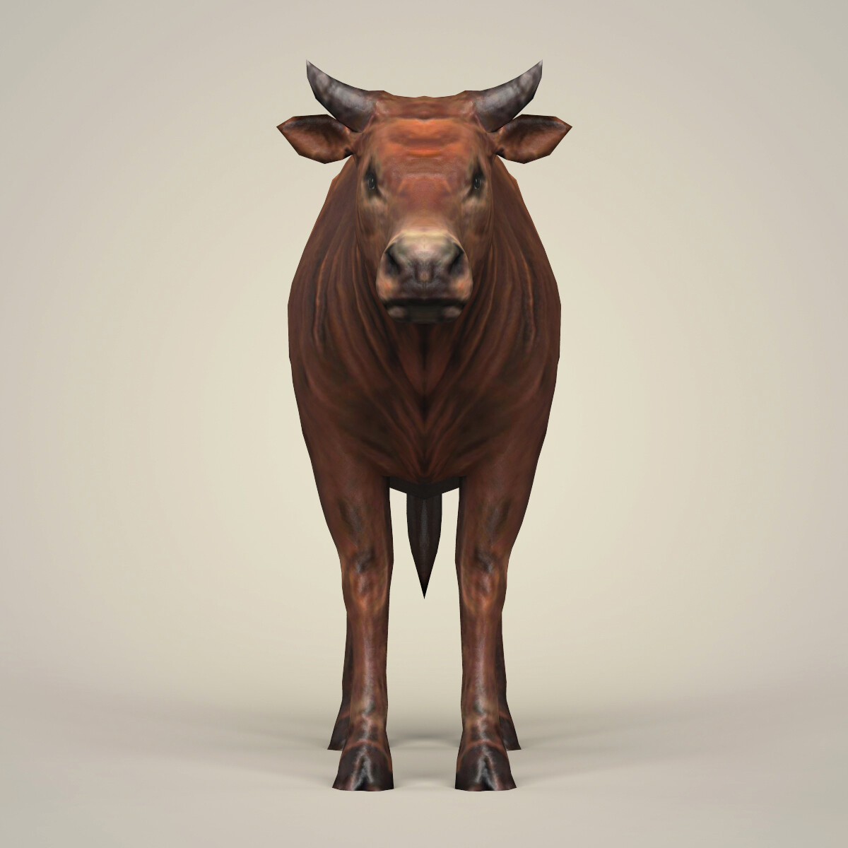 ArtStation - Game Ready Bull | Game Assets