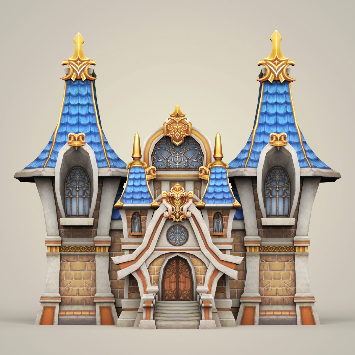 ArtStation - Game Ready Fantasy Church | Game Assets