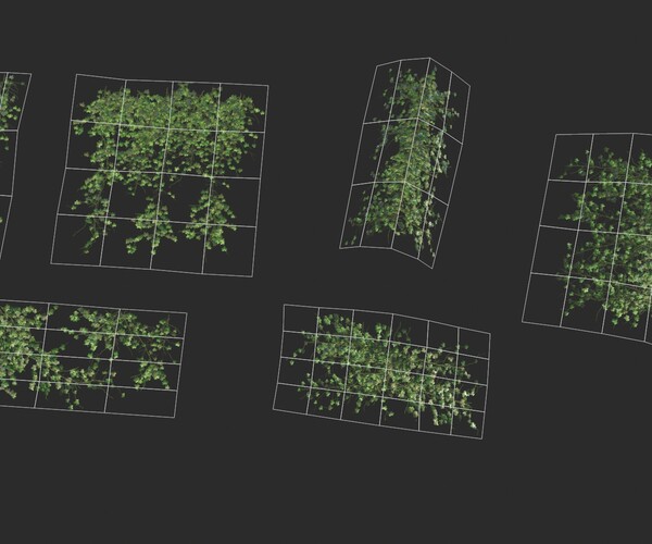 ArtStation - Ivy Modular Assets | Game Assets