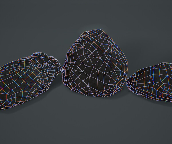 ArtStation - Dirty Rocks - Game Assets | Game Assets