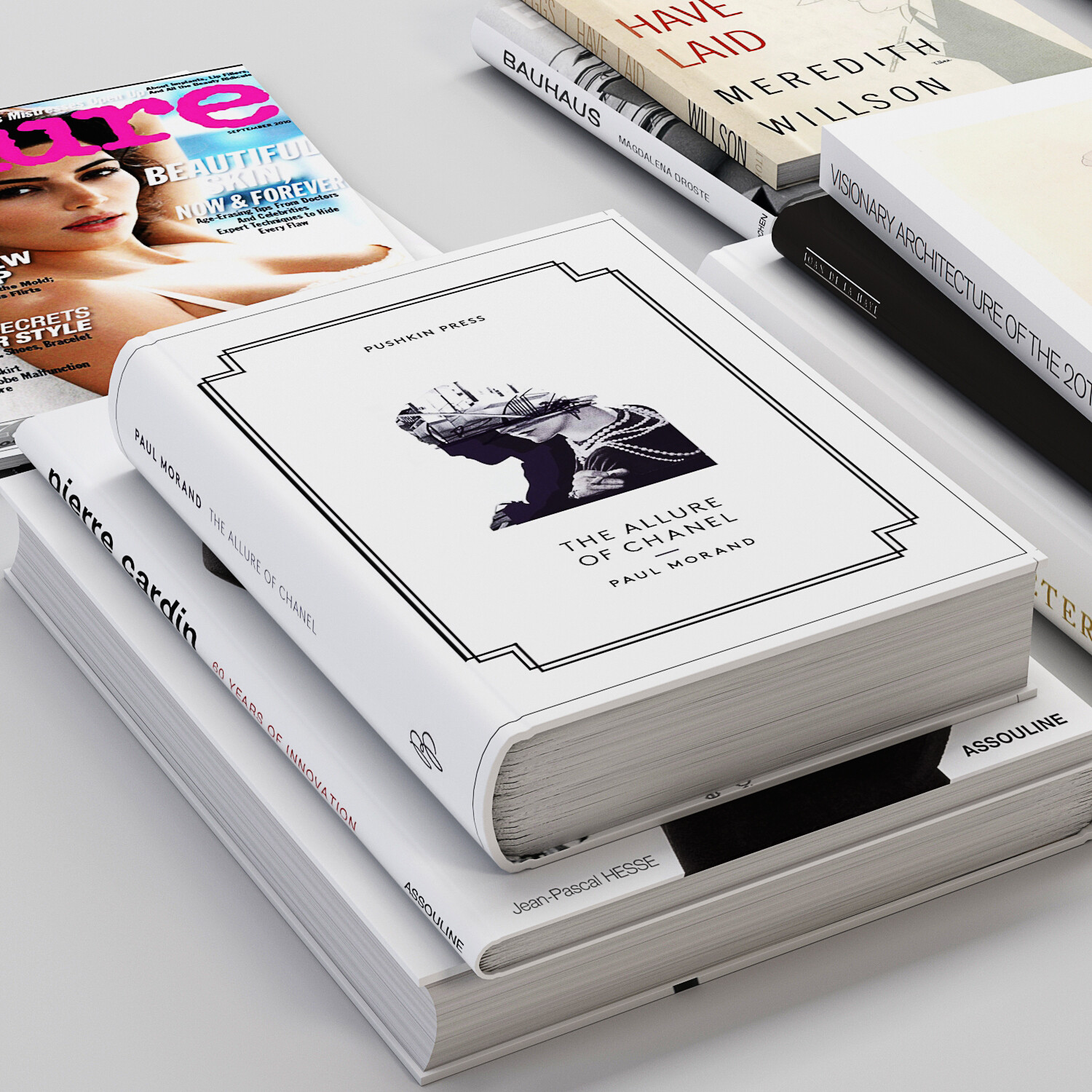 ArtStation - Book stack set | Game Assets