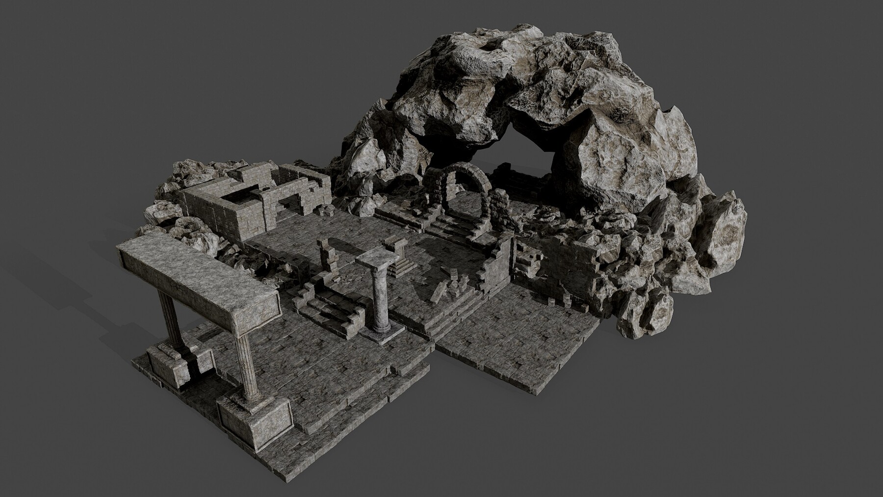 ArtStation - Ancient Ruin Pack | Game Assets