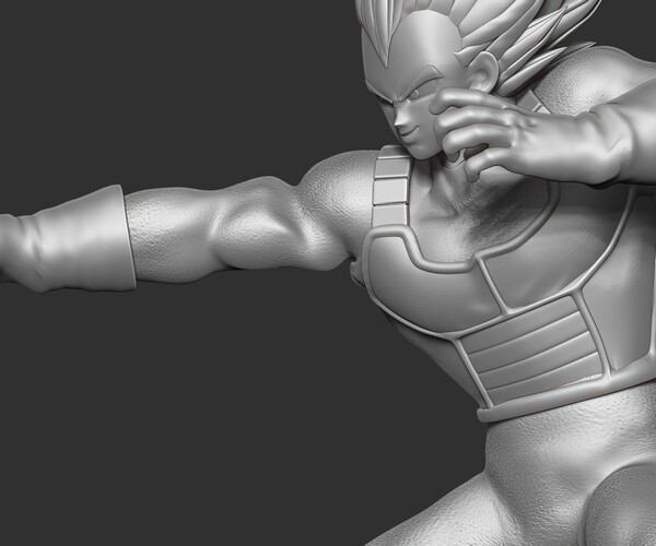 ArtStation - Vegeta - Ready to fight | Resources