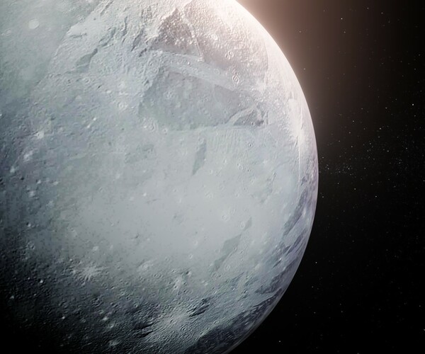 ArtStation - Photorealistic Pluto 8k Textures 3D Model | Game Assets