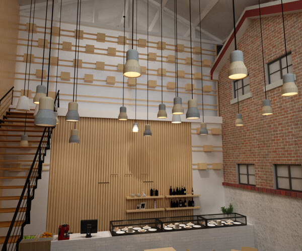 ArtStation - Architecture | Interior Design for Shop #2 || Alpha ...