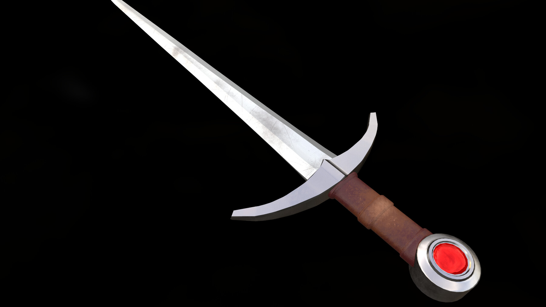 ArtStation - Low-Poly Medieval sword | Resources