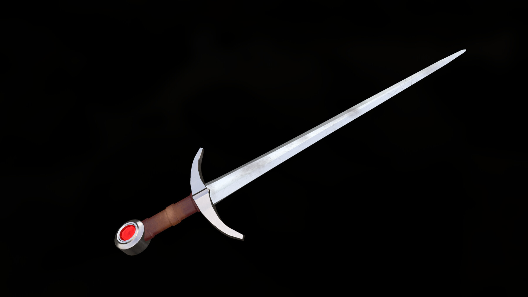 ArtStation - Low-Poly Medieval sword | Resources