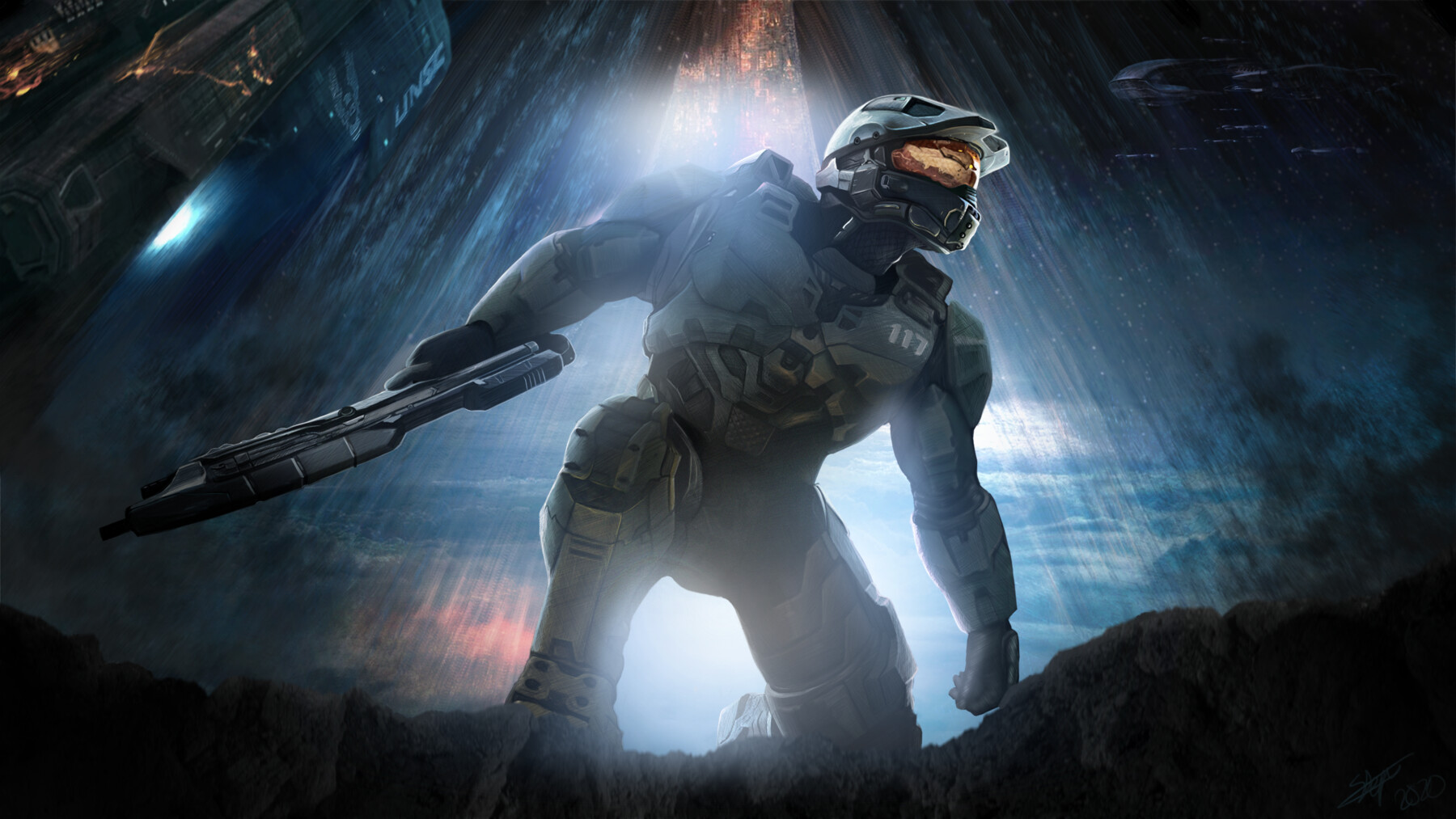 ArtStation - John-117 Wallpaper | Artworks