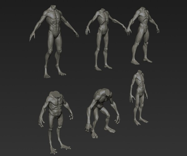 ArtStation - Creature Bodies Part 1 | Resources