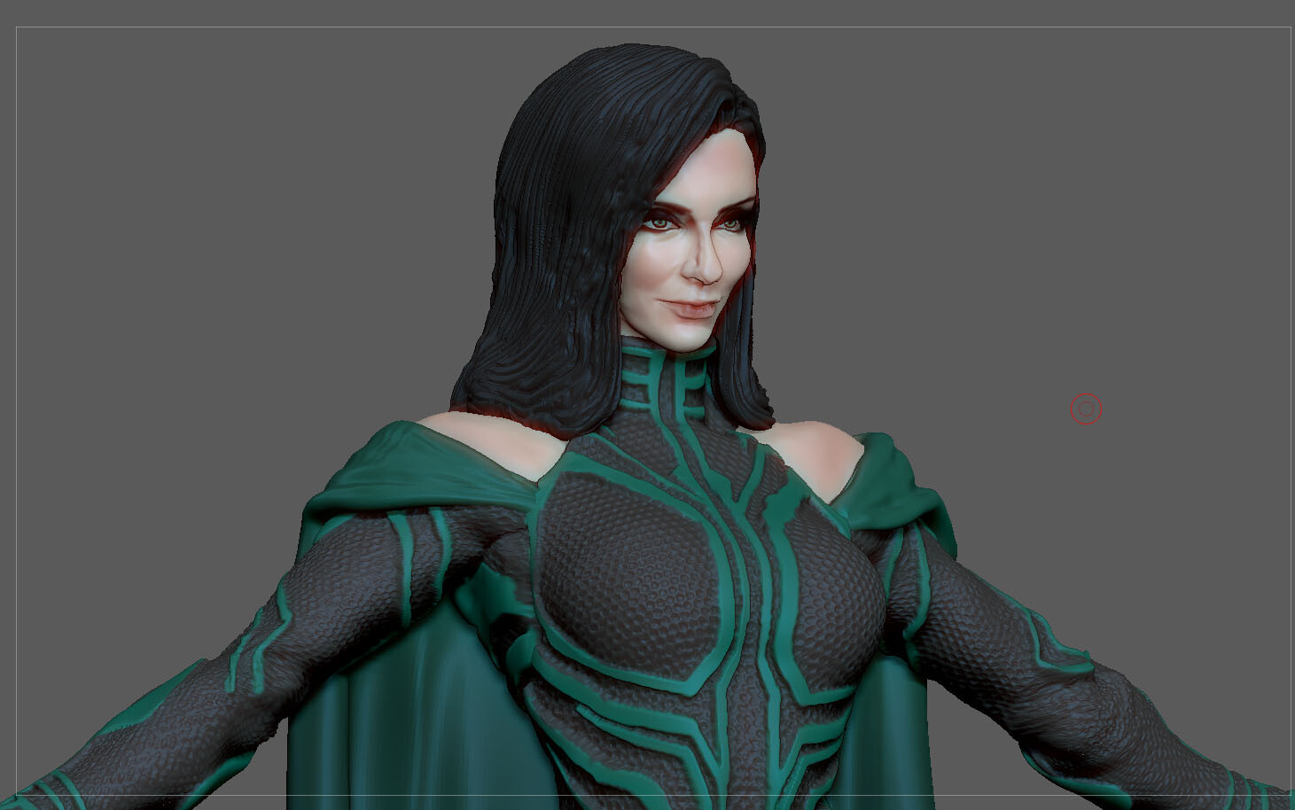 ArtStation - HELA THOR RAGNAROK MCU MARVEL STATUE FIGURINE 3D PRINT ...