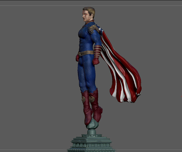 ArtStation - HOMELANDER 3D PRINT | Resources