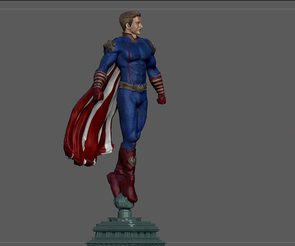 ArtStation - HOMELANDER 3D PRINT | Resources
