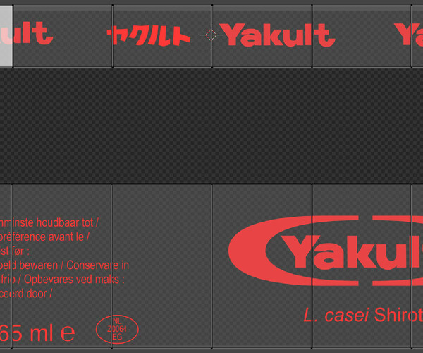 ArtStation - 3D Yakult milk beverage | Resources