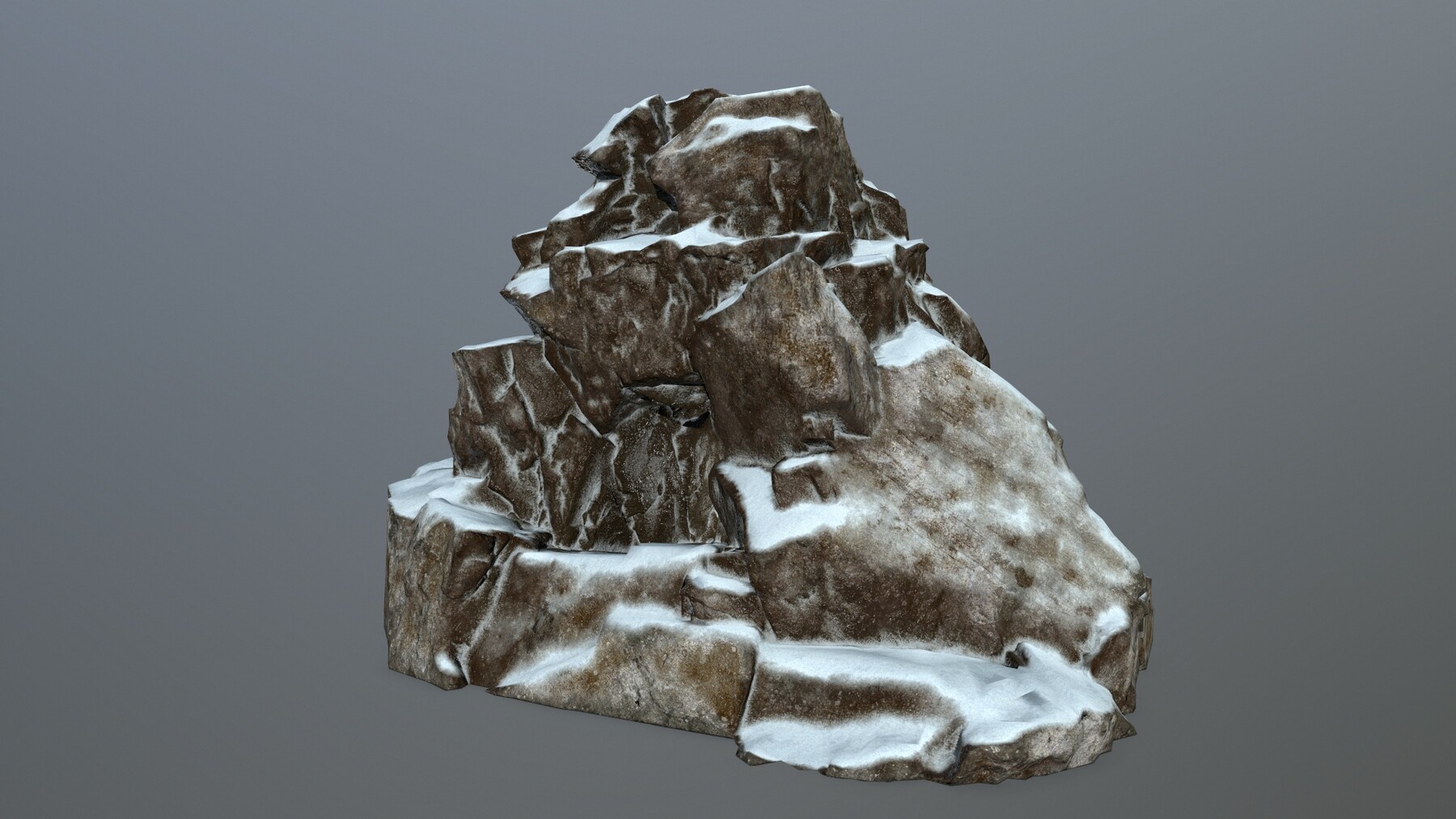 ArtStation - snow skull cave | Game Assets