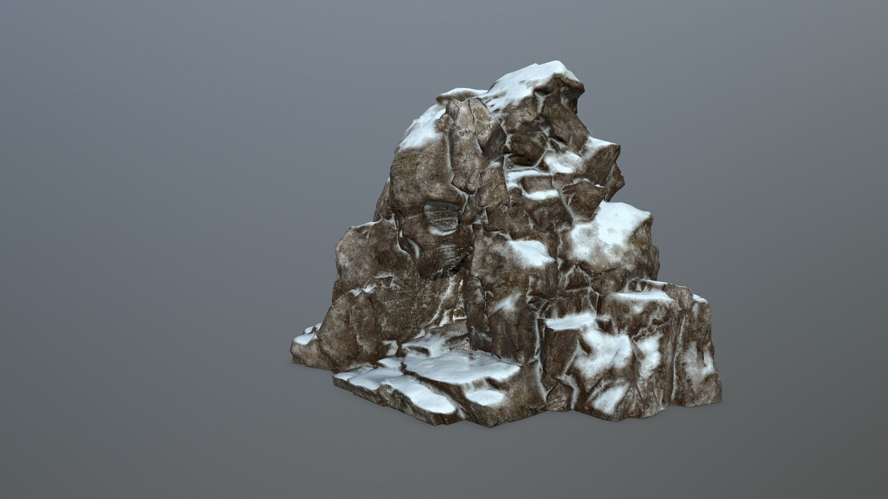 ArtStation - snow skull cave | Game Assets