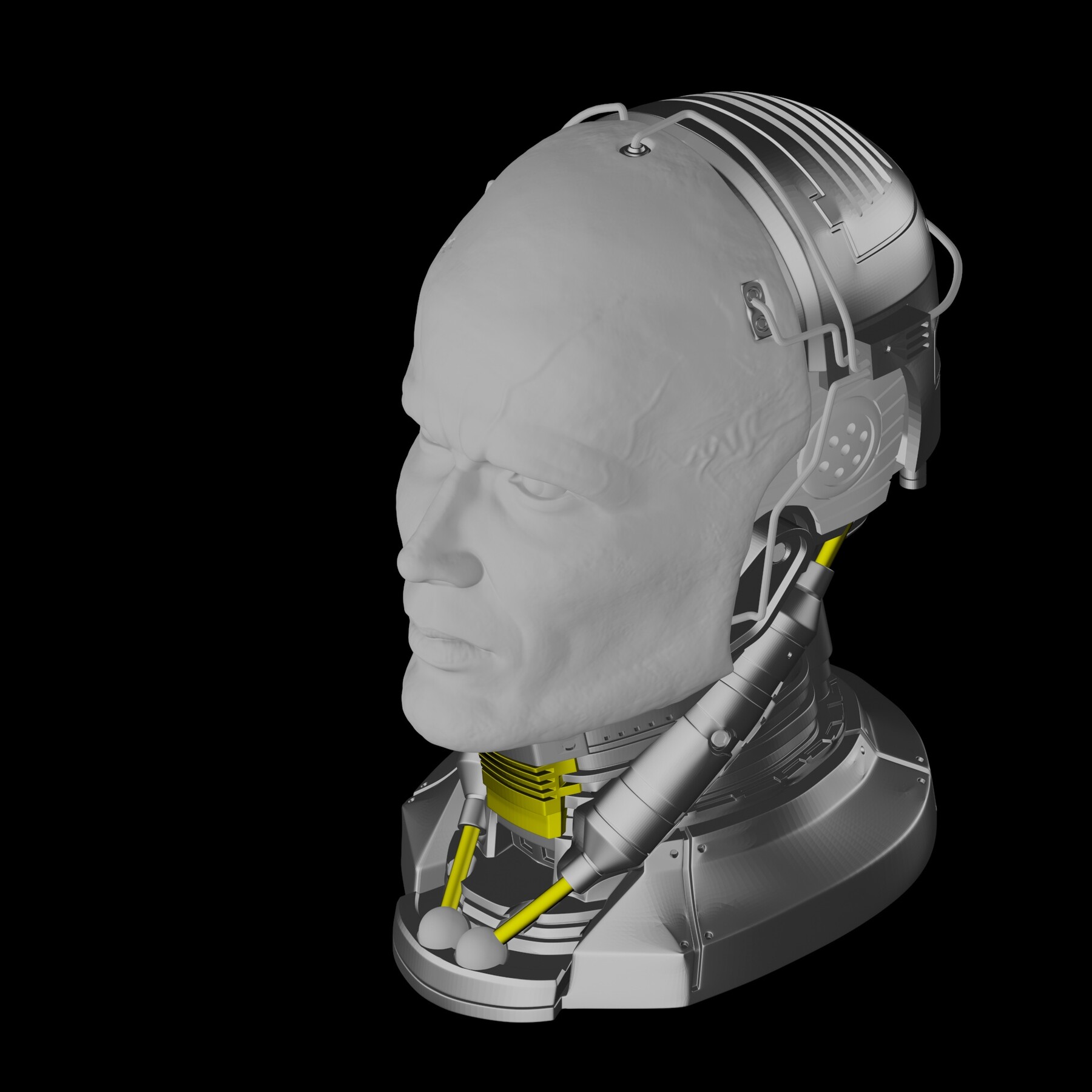 ArtStation - ROBOCOP HEAD FOR 3D PRINT | Resources