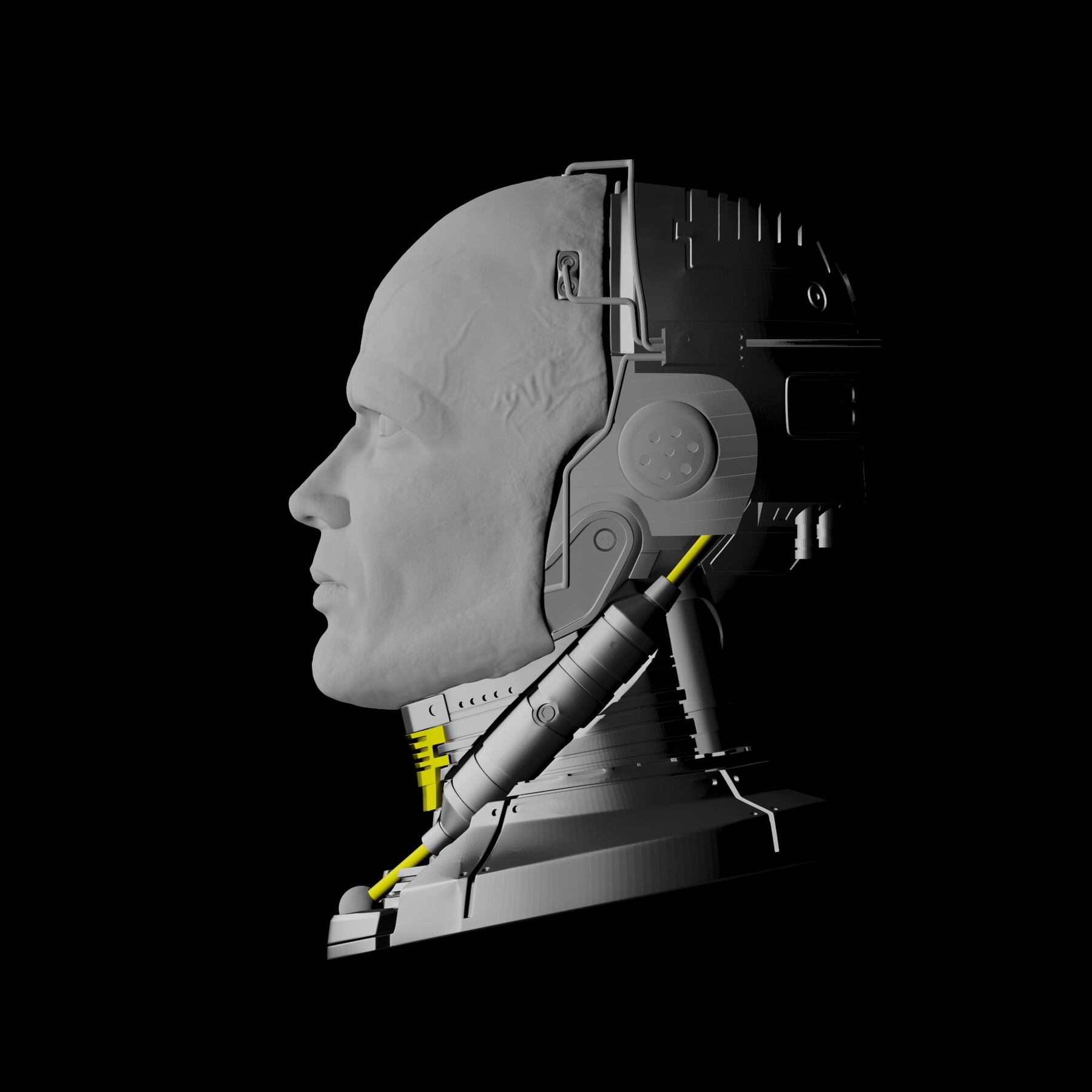 ArtStation - ROBOCOP HEAD FOR 3D PRINT | Resources