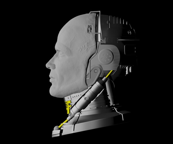 ArtStation - ROBOCOP HEAD FOR 3D PRINT | Resources