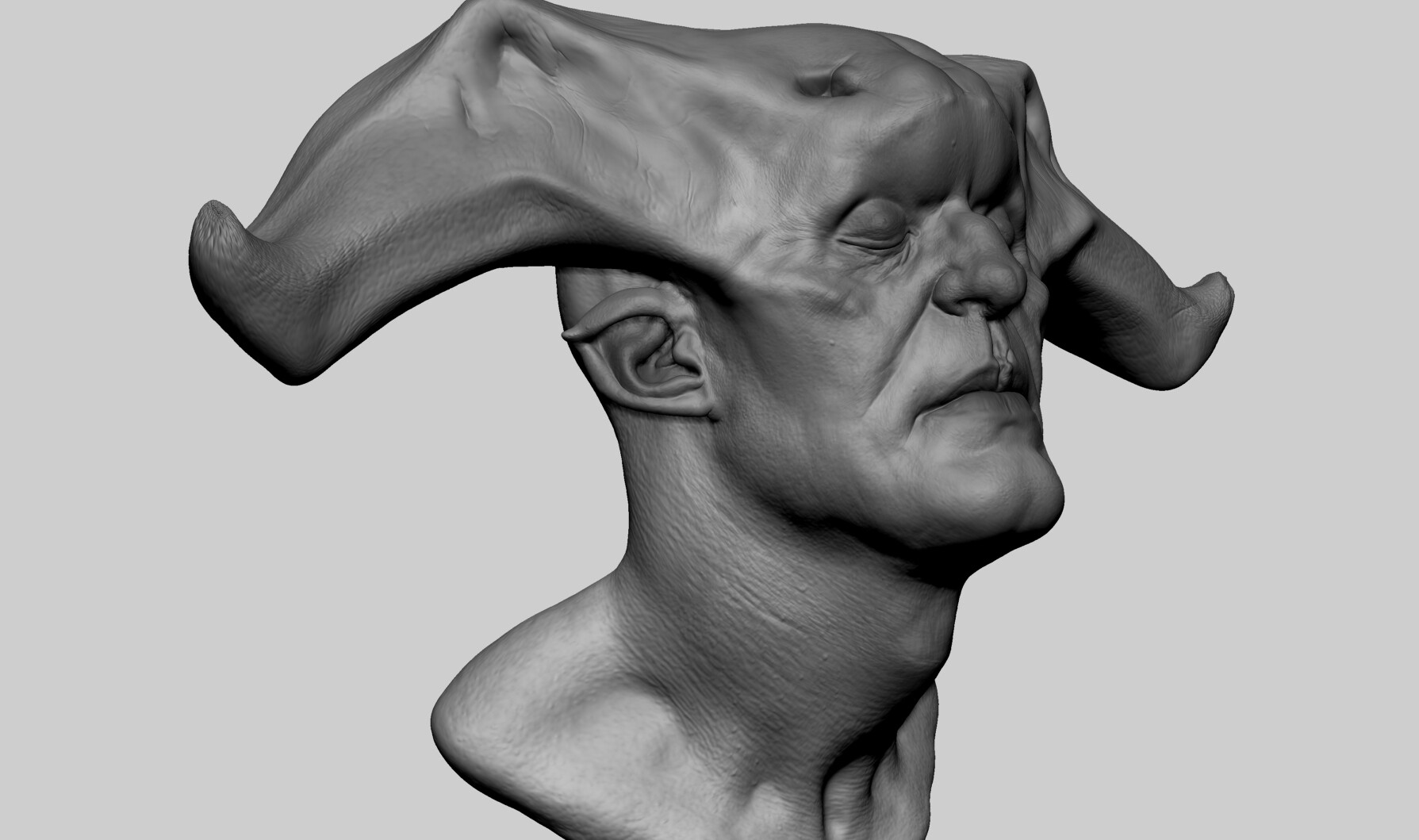 ArtStation - Fantasy Creature Head 04 | Resources