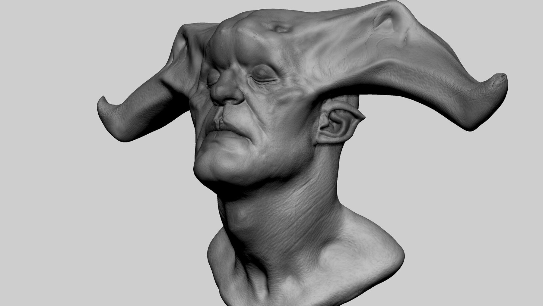 ArtStation - Fantasy Creature Head 04 | Resources