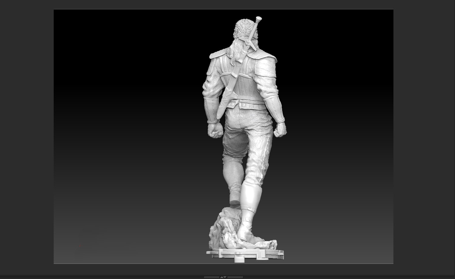 ArtStation - WITCHER GEROLT NETFLIX FULL MODEL FOR 3D PRINT | Resources