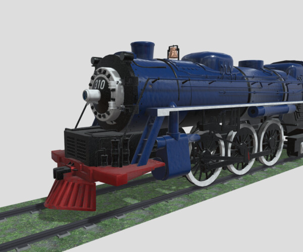 ArtStation - Steam Engine Train Wagon | Game Assets