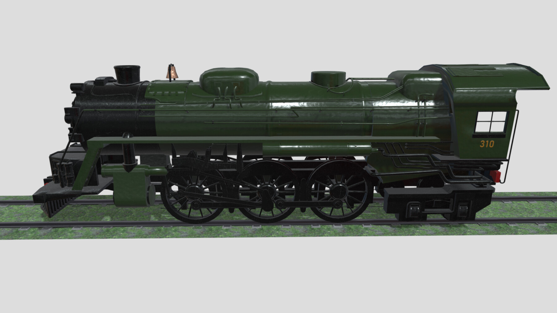 ArtStation - Steam Engine Train Wagon | Game Assets