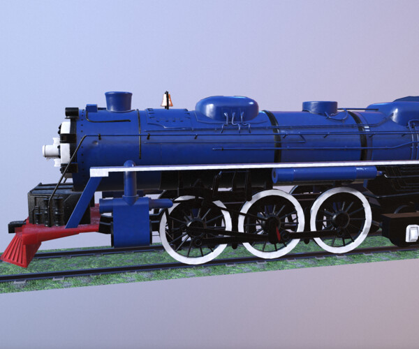 ArtStation - Steam Engine Train Wagon | Game Assets