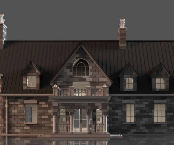 ArtStation - Mansion 01 | Resources