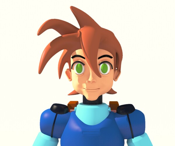 ArtStation - Mega Man Pose 2 | Resources