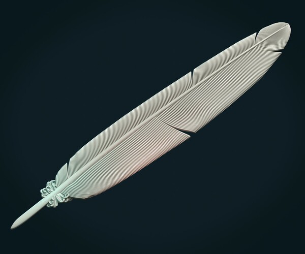 ArtStation - Printable Feather | Resources