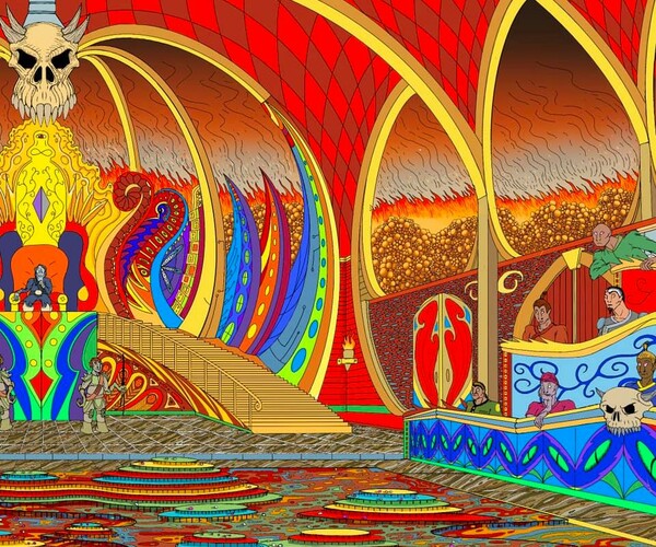 ArtStation - At the Azad Board Poster Print | Artworks