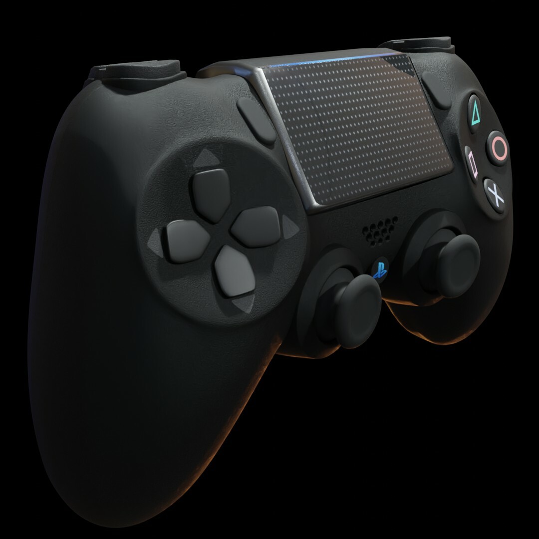 ArtStation - Playstation 4 Dualshock Wireless Controller 3D model ...